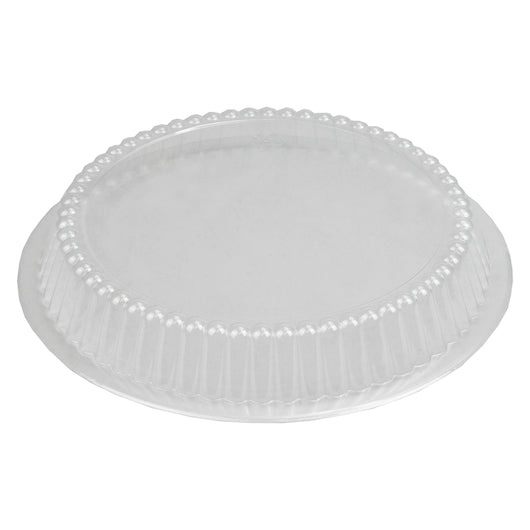 Durable Packaging Dome Lids For 7" Round Containers, 7" Diameter, Clear, Plastic, 500/carton ...