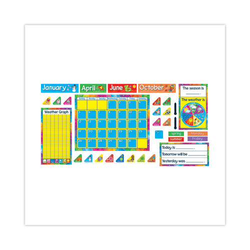 TREND® Year Around Calendar Bulletin Board Set, 22" X 17" | Round Eye ...