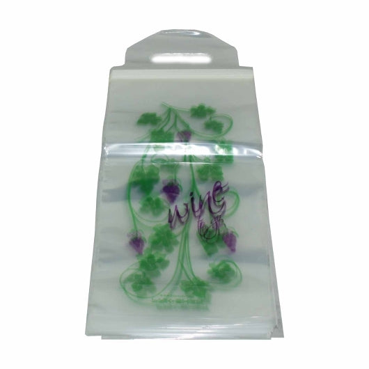 Pak-Sher 6.7 Inch X 18 Inch X 3 Inch Adhesive Seal Wine Bag-100 Each-1 ...