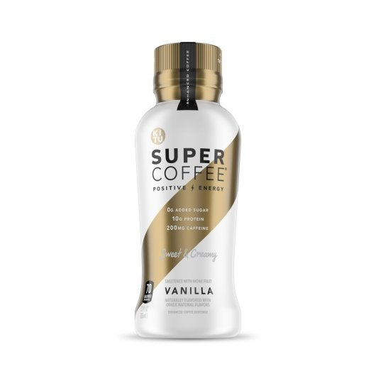 Super Coffee Vanilla Bean Super Coffee-12 fl oz.s-12/Case MPN# 121012 ...