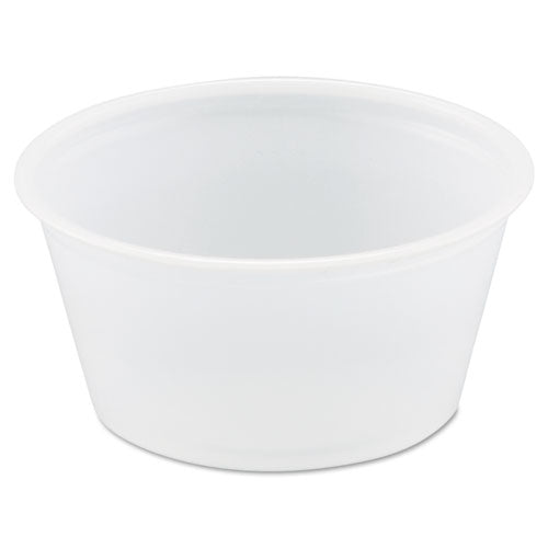 Dart® Polystyrene Portion Cups, 2 Oz, Translucent, 250/bag, 10 Bags ...