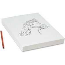 Pacon® Tracing Paper, 25 Lb Text Weight, 9 X 12, Semi-transparent, 500 ...