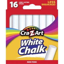 Cra-Z-Art® White Chalk, 16/pack | Round Eye Supply