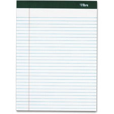 TOPS™ Double Docket Ruled Pads, Narrow Rule, 100 White 8.5 X 11.75 ...