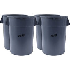 Genuine Joe Genuine Joe 44-gallon Heavy-duty Trash Container - 44 gal ...