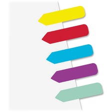 Redi-Tag® Mini Arrow Page Flags, Blue/mint/purple/red/yellow, 154 Flags ...