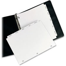 Avery® Customizable Print-on Dividers, 3-hole Punched, For Xerox 5090 ...