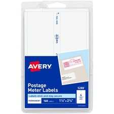 Avery® Postage Meter Labels For Pitney-bowes Postage Machines, 1.5 X 2. ...
