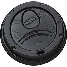 Dixie® Dixie Black Dome Lid Fits Perfectouch 12 And 16 Ounce Paper Hot ...