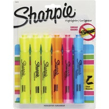 Sharpie® Tank Style Highlighters, Assorted Ink Colors, Chisel Tip ...