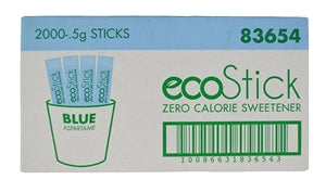 Ecostick Blue Sugar Substitute-0.5 Gram-2000/Case MPN# 83654 – Round ...