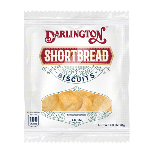 Darlington Shortbread Biscuit Bites Individually Wrapped-1 Count-108 ...