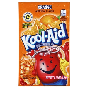 Kool-Aid Orange Beverage-0.15 oz.-192/Case MPN# 00043000016602 – Round ...