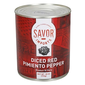 Savor Imports Red Pimento Peppers-28 oz.-12/Case MPN# 17418 – Round Eye ...