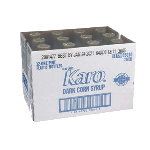 Karo Dark Corn Syrup-16 fl oz.s-12/Case MPN# 2001477 – Round Eye Supply