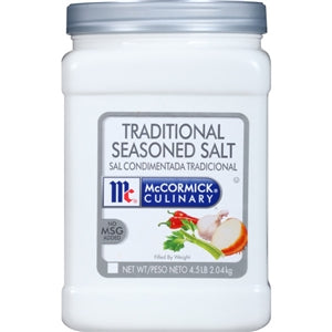 Mccormick Seasoned Salt-4.5 lb.-2/Case MPN# 900018589 – Round Eye Supply