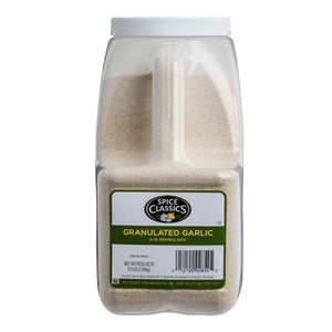 Spice Classics Granulated Garlic-6.5 lb.-3/Case MPN# 901057368 – Round ...