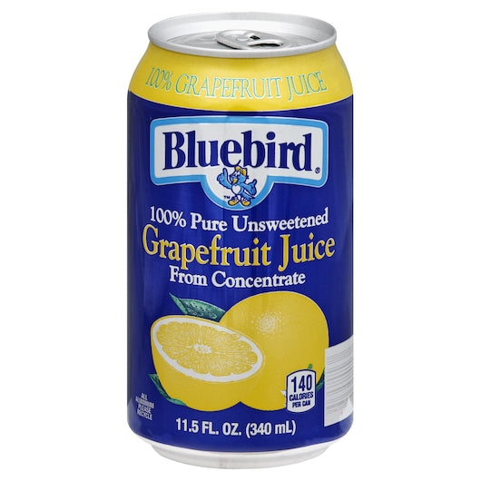 Bluebird Juice Grapefruit-11.5 fl oz.s-24/Case MPN# 5350000022 – Round ...