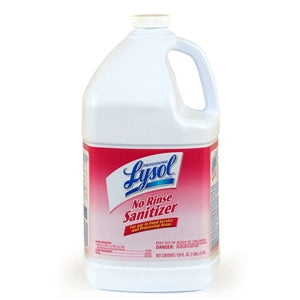Lysol Sanitizer Container-1 Gallon-4/Case | Reckitt Benckiser – Round ...