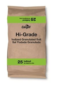 Cargill Salt High Grade Granulated Iodized-25 lb. MPN# 100012517 ...