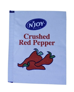 N'joy Crushed Red Pepper-1 Gram-500/Case MPN# 30135 – Round Eye Supply