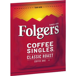 Folgers Regular Coffee Singles-3 oz.-12/Case MPN# 2550081121 – Round ...
