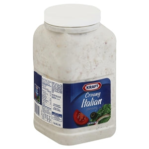 Kraft Creamy Italian Dressing Bulk-1 Gallon-4/Case MPN# 10021000643049 ...