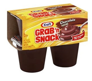 Grab 'N Snack 4 Pack Cup Chocolate Pudding-14 oz.-12/Case MPN ...