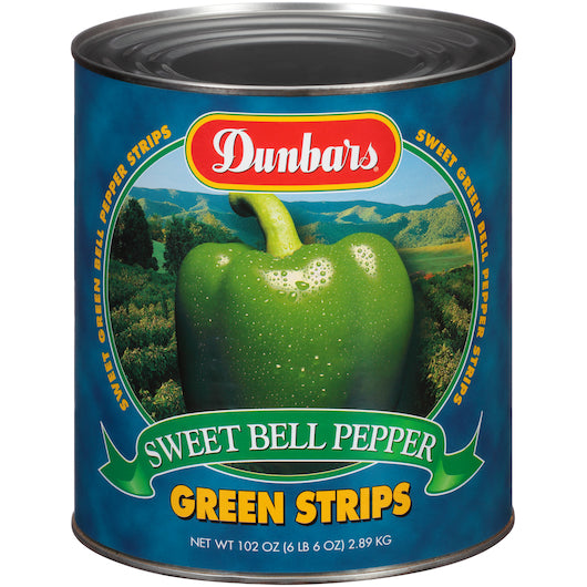 Dunbar Peppers Green Strip-1 Each-6/Case MPN# 02035603060001 – Round ...