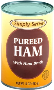 Simply Serve Pureed Ham-15 oz.-12/Case MPN# 815PH-SIM – Round Eye Supply