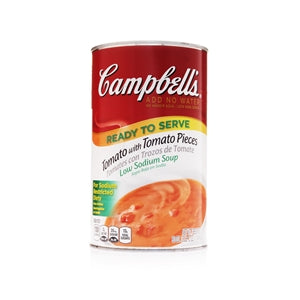 Campbell's Classic Low Sodium Tomato Shelf Stable Soup-50 oz.-12/Case ...