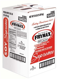 Frymax Soy Supreme 1/35 Lb. MPN# 104020 FR – Round Eye Supply