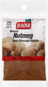 Badia Ground Nutmeg 576/0.5 Oz. MPN# 80032 – Round Eye Supply