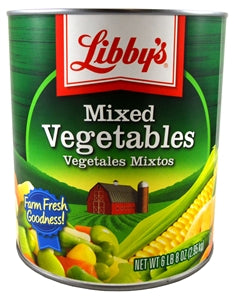 Libby's Libby Mixed Vegetables Low Sodium-104 oz.-6/Case MPN ...