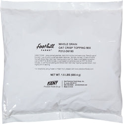 Foothill Farms Whole Grain Oat Crisp Dessert Topping Mix-1.5 lb.-6/Case ...