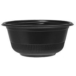 D & W Fine Pack 12 oz. Hot Cold Black Container-50 Each-50/Box-10/Case ...