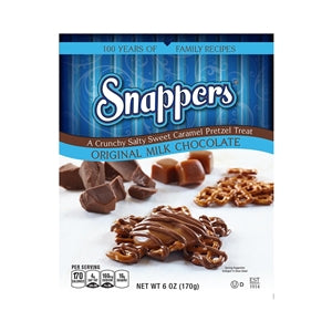 Snappers Milk Chocolate Pretzel-6 oz.-6/Case MPN# 212-10113 – Round Eye ...