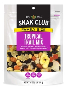 Snak Club Century Snacks Family Size Tropical Mix-1 Each-6/Case MPN ...