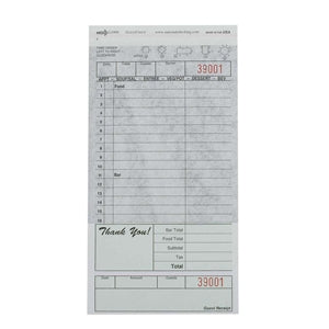 National Checking 4.25 Inch X 8.25 Inch 2 Part Carbon Green 16 Line ...