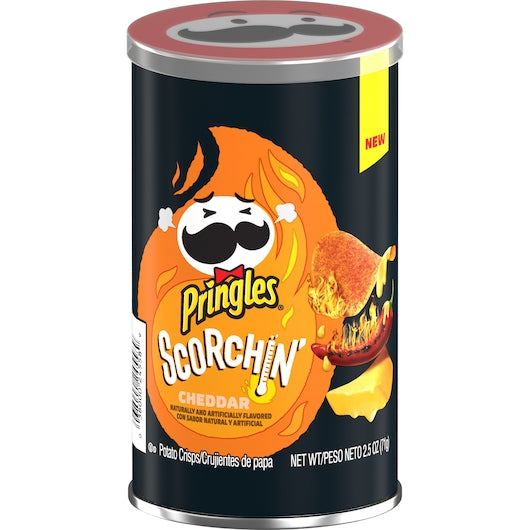 Pringles Inferno Cheese Potato Crisp-2.5 oz.-12/Case MPN# 3800024549 ...