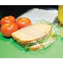 Tuffgards 7 Inch X 7 Inch Low Density Clear Flat Sandwich Bag-2000 Each ...