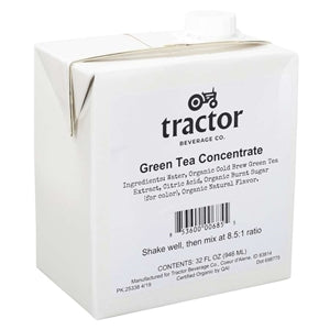 Tractor Beverage Co Organic Green Tea Concentrate-32 oz.-12/Case MPN ...