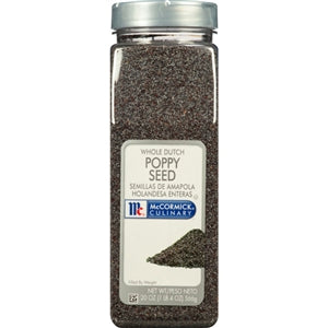 Mccormick Whole Poppy Seed Dutch-20 oz.-6/Case MPN# 932431 – Round Eye ...