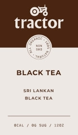 Tractor Beverage Co Organic Black Tea- Unsweetened Concentrate-32 oz.-1 ...