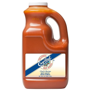 Crystal Sauce Chef's Recipe Hot-128 fl oz.s-4/Case | Baumer Foods; Inc ...