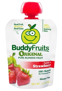 Buddy Fruits Pure Blended Strawberry Snack-3.2 oz.-18/Case MPN# 1852181 ...
