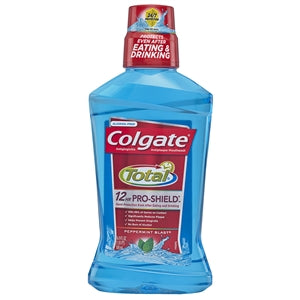 Colgate Total 12 Hour Pro-Shield Peppermint Blast Mouthwash-16.9 fl oz ...