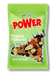 Power Snacks Mix Tropical Treasure-1 oz.-150/Case | Azar Nut Company ...