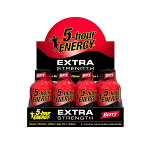 5-Hour Energy Extra Strength Berry-1.93 fl oz.s-12/Box-4/Case MPN ...