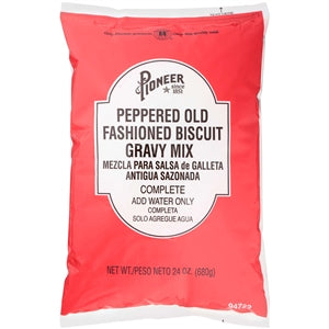 Pioneer Old Fashioned Peppered Gravy Mix Biscuit Mix-24 oz.-6/Case MPN ...
